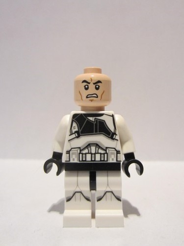 LEGO Minifigs - Star Wars - sw0837 - Clone Trooper Gunner | Minifig-pictures.be
